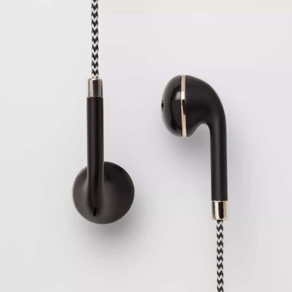 heyday | Headphones | Brand New Heyday Black Gold Wiredin Earbuds With ...